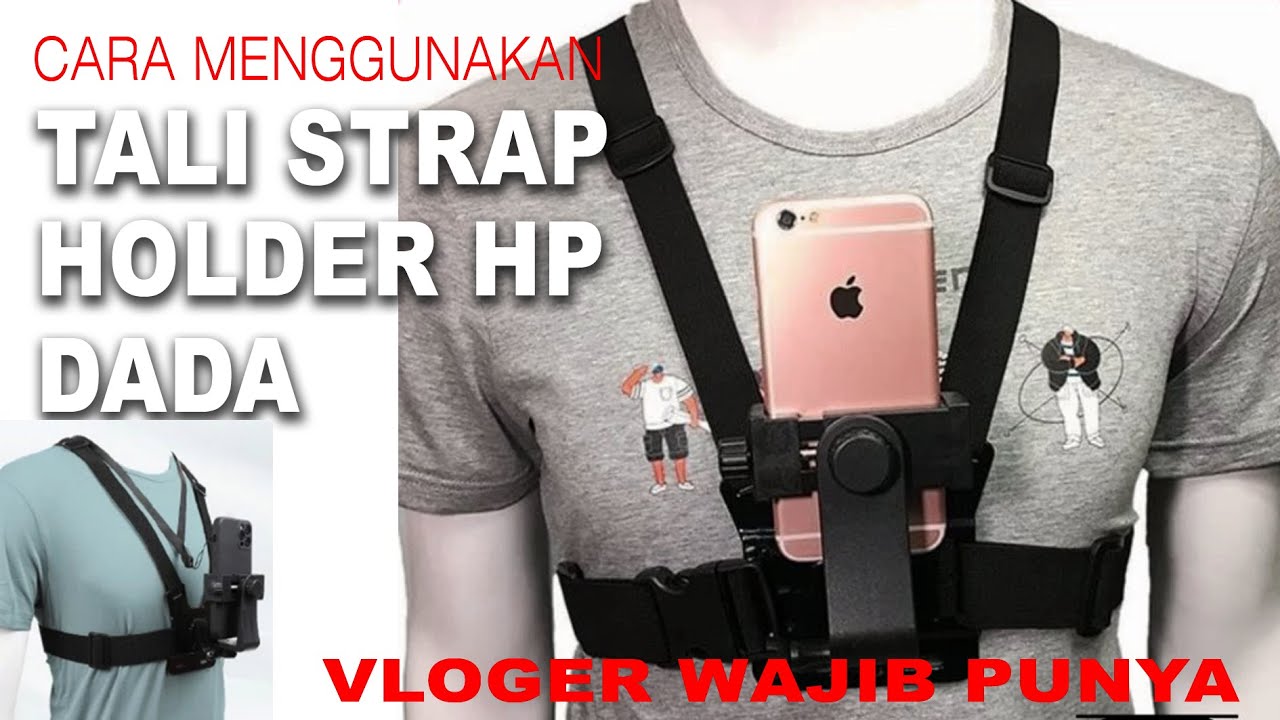 UNBOXING & CARA MENGGUNAKAN TALI STRAP HOLDER HP DADA - YouTube