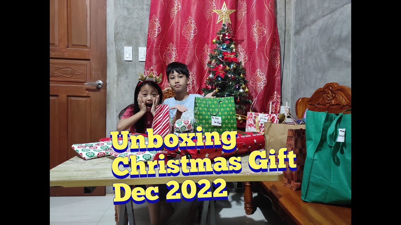 Unboxing Christmas Gift | Dec 2022 - YouTube