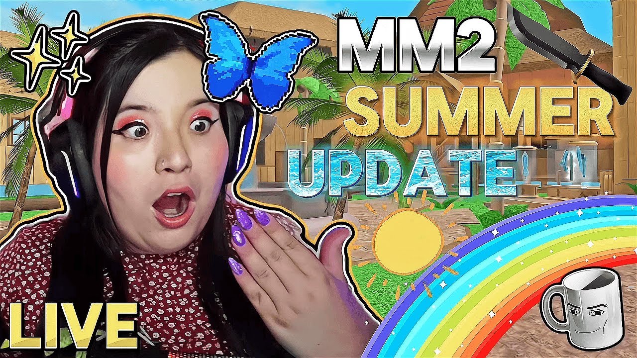 MM2 SUMMER UPDATE IS OUT! (LETS PLAY ROBLOX TOGETHER!) - YouTube
