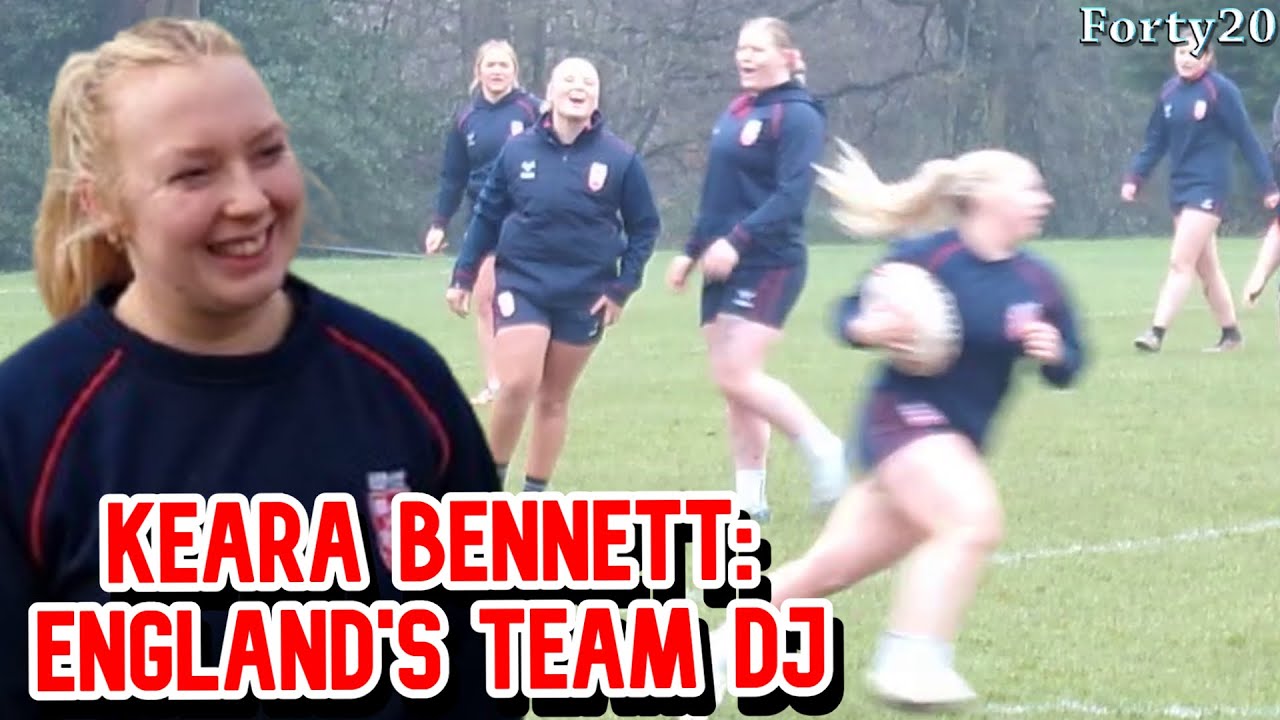 DJ Keara Bennett on England's Vegas playlist - Forty20 TV - YouTube