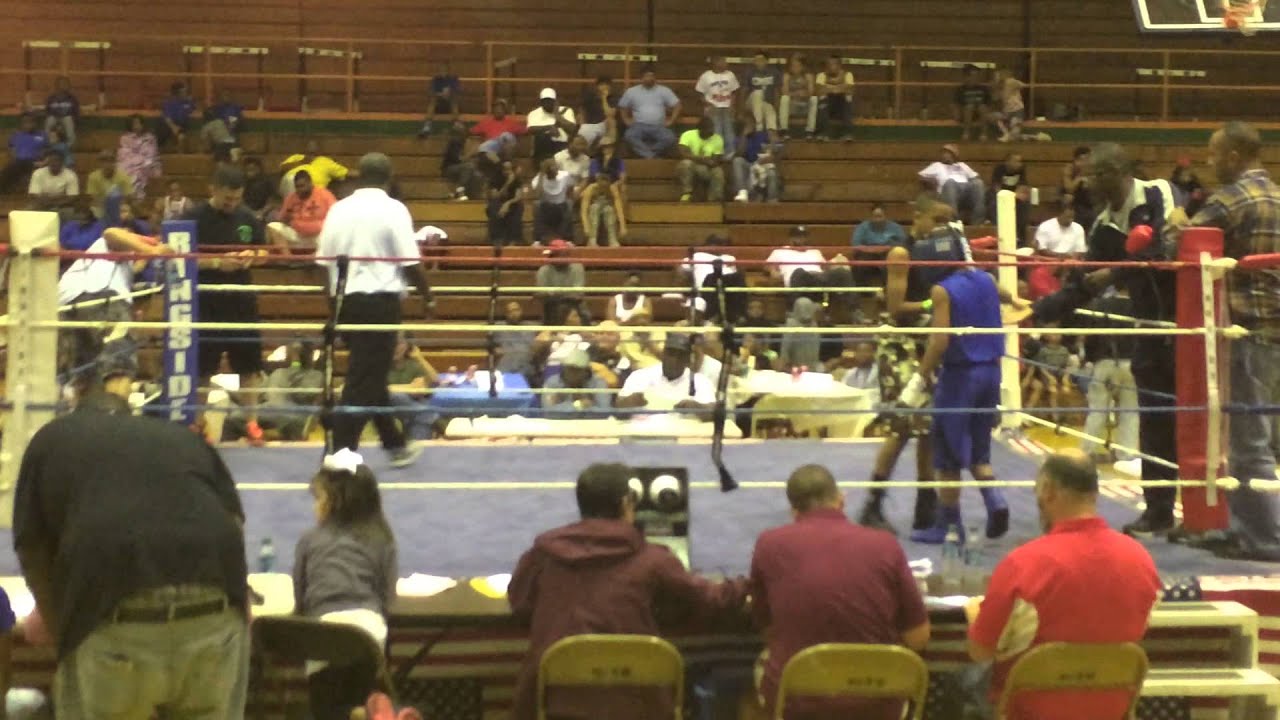 Round #3 Dominic Gibson New Iberia Boxing Event - YouTube