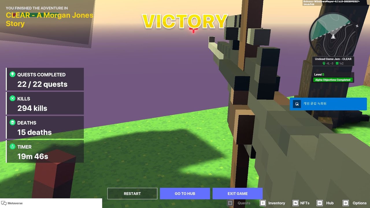 The Sandbox Undead Clear map FULL CLEAR (Game jam) 클리어맵 공략 - YouTube