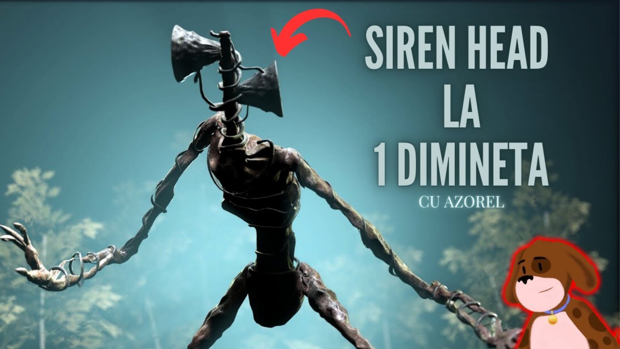 POVESTEA lui SIREN HEAD la 1 DIMINEATA ! - Cu Azorel - YouTube