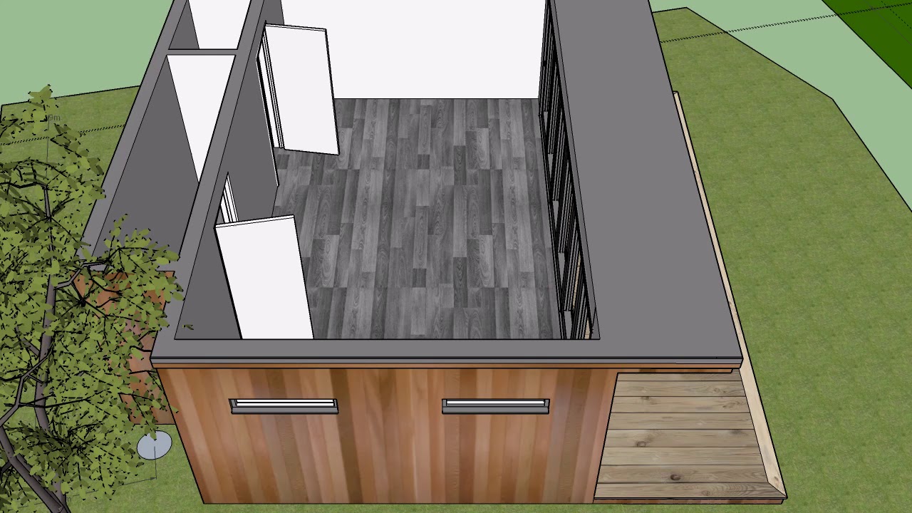 7m x 4m Canopy Room - YouTube