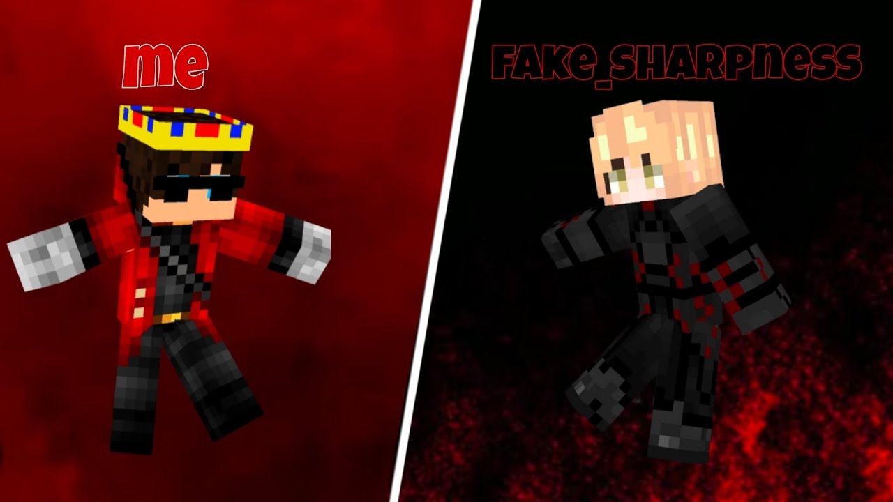 PVP with fake_sharpness in Minecraft mobile 👿😍 ️ - YouTube
