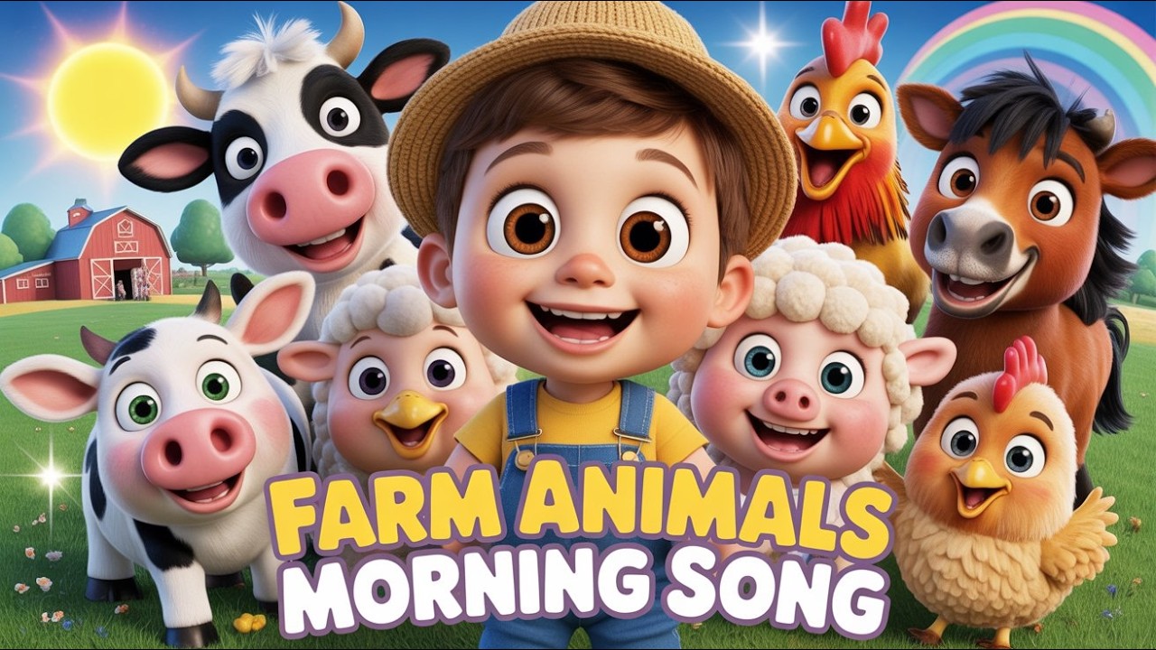 Learn Farm Animals Song | Kids Nursery Rhymes#tinytalestv #kidssongs ...