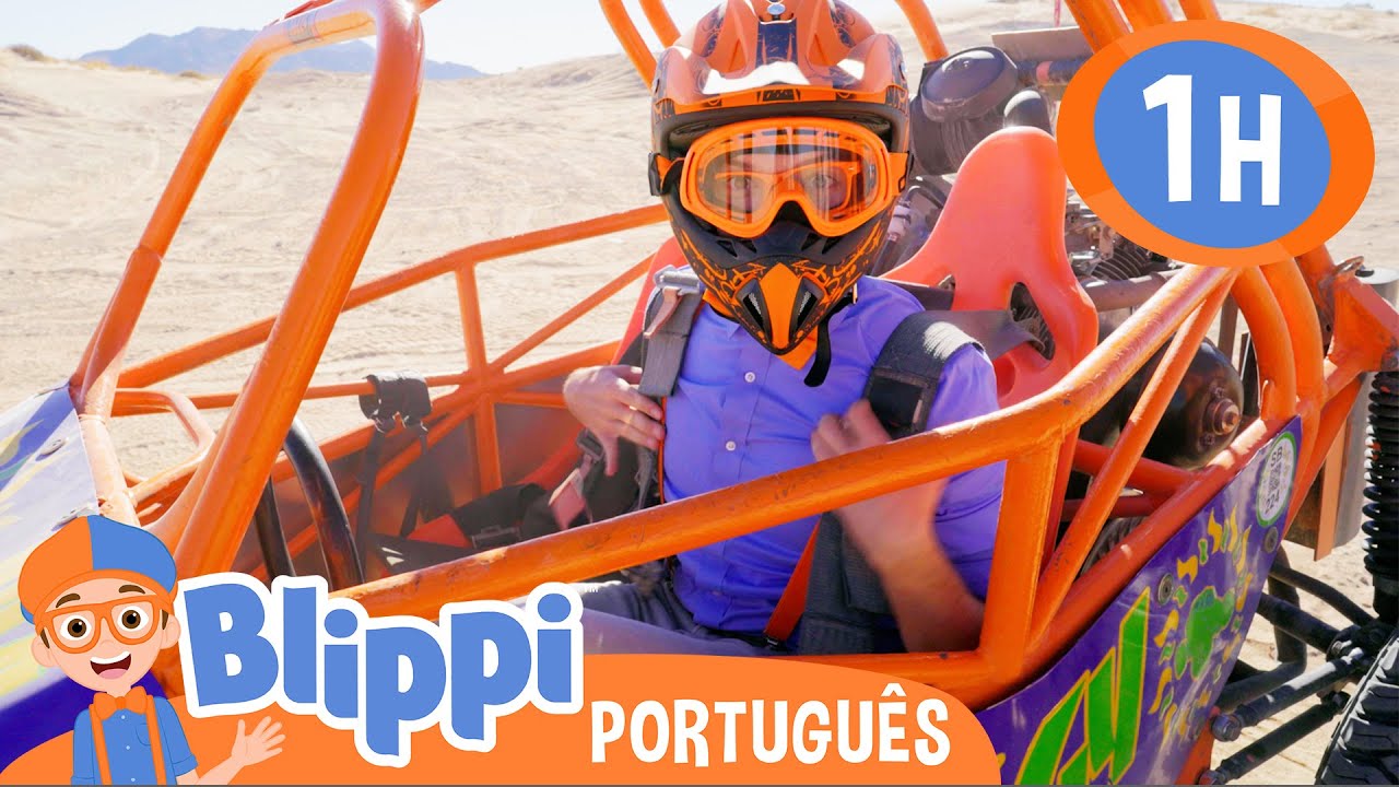 Blippi no Deserto! | 1 HORA DE BLIPPI BRASIL! | Blippi em Português ...