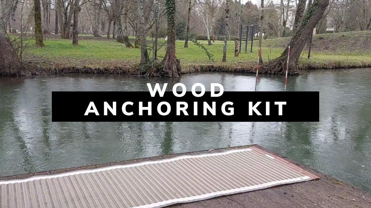 Mobi-mat® - Wood anchoring kit - YouTube
