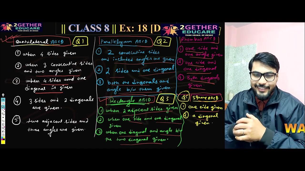 Construction, class 8, ICSE MATHS, 18 [D]_PART 1 - YouTube