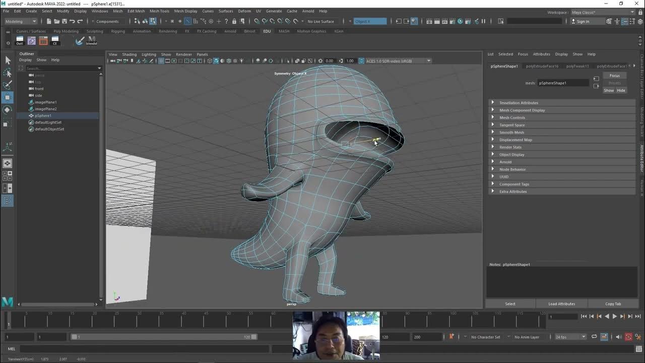 Mr Feeshee Modeling Part 2/2 - YouTube