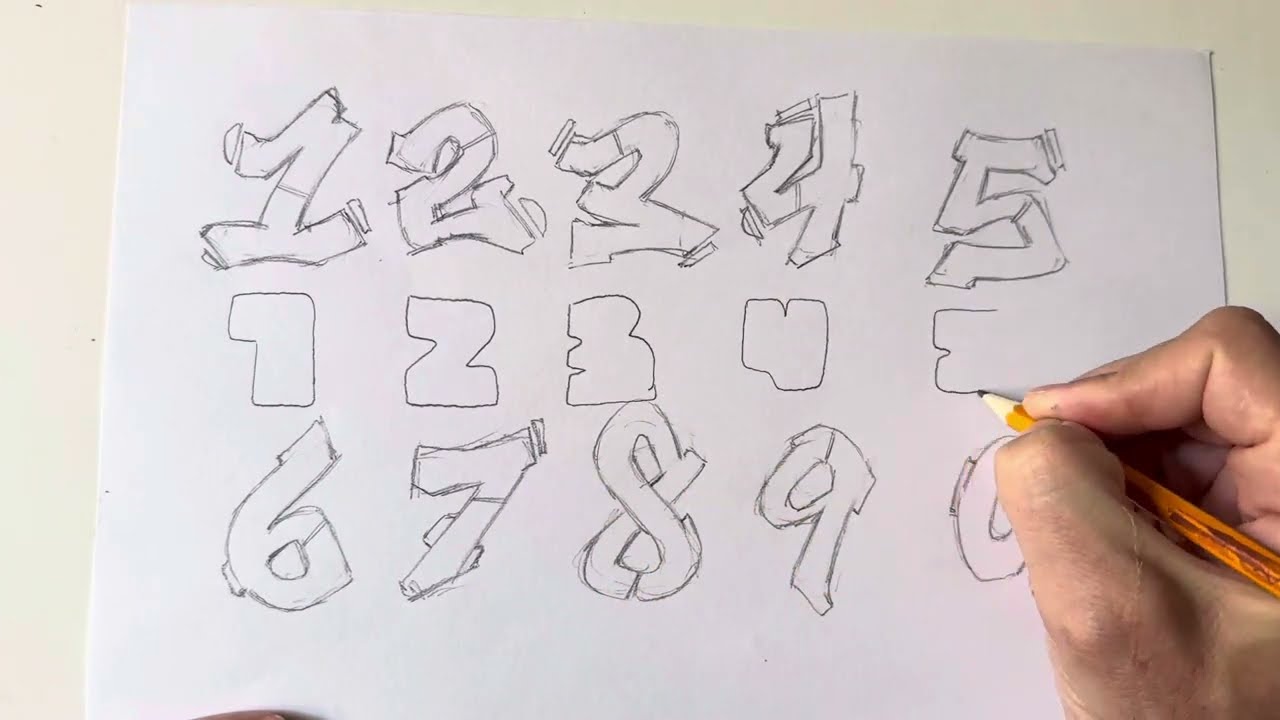 Letras De Graffiti 6 Por