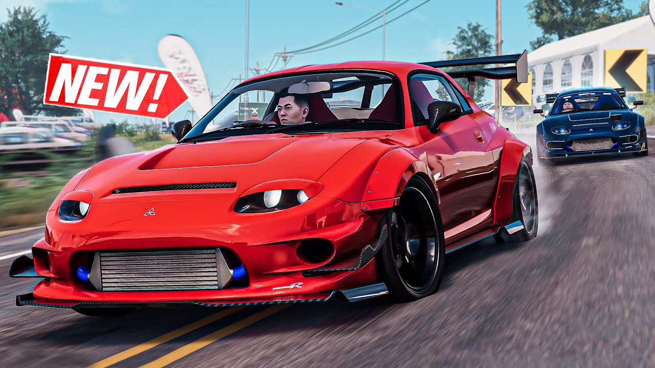 The Crew 2 - NEW Mitsubishi FTO GP Customization! - YouTube