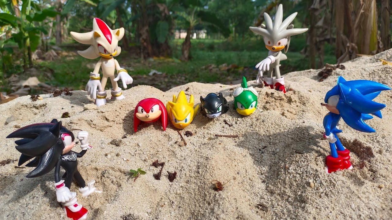 Sonic Hedgehog/Unboxing Figure/Super Sonic/Warehog/Metal Sonic/Knuckles ...