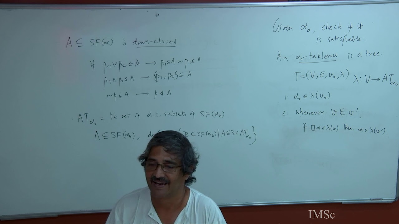 Modal logic: tableau for decidability - YouTube