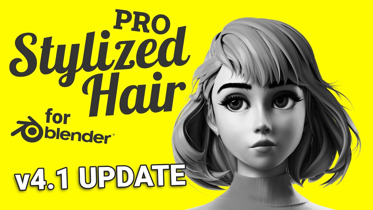 Stylized Hair PRO v4.1.0 - UPDATES - YouTube