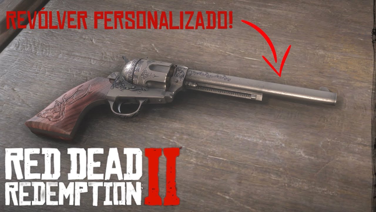 Como personalizar o Revólver de vaqueiro! |Red dead Redemption 2 - YouTube