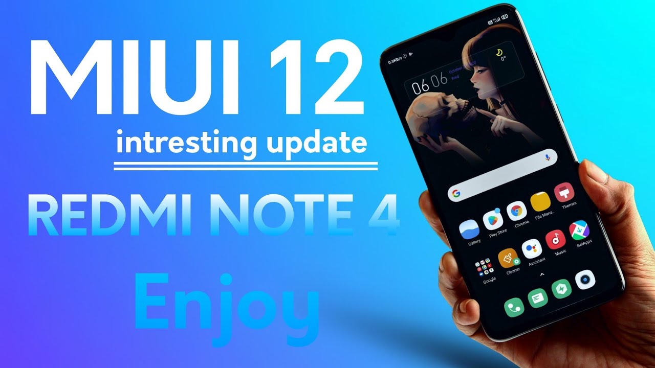 Most Interesting MIUI 12 Eu ROM for Redmi Note 4 | MIUI 12 REDMI NOTE 4 ...