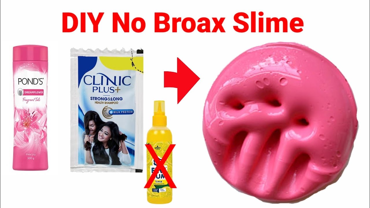 Only Powder Slime No Glue No Borax Slime/How to make Slime without ...