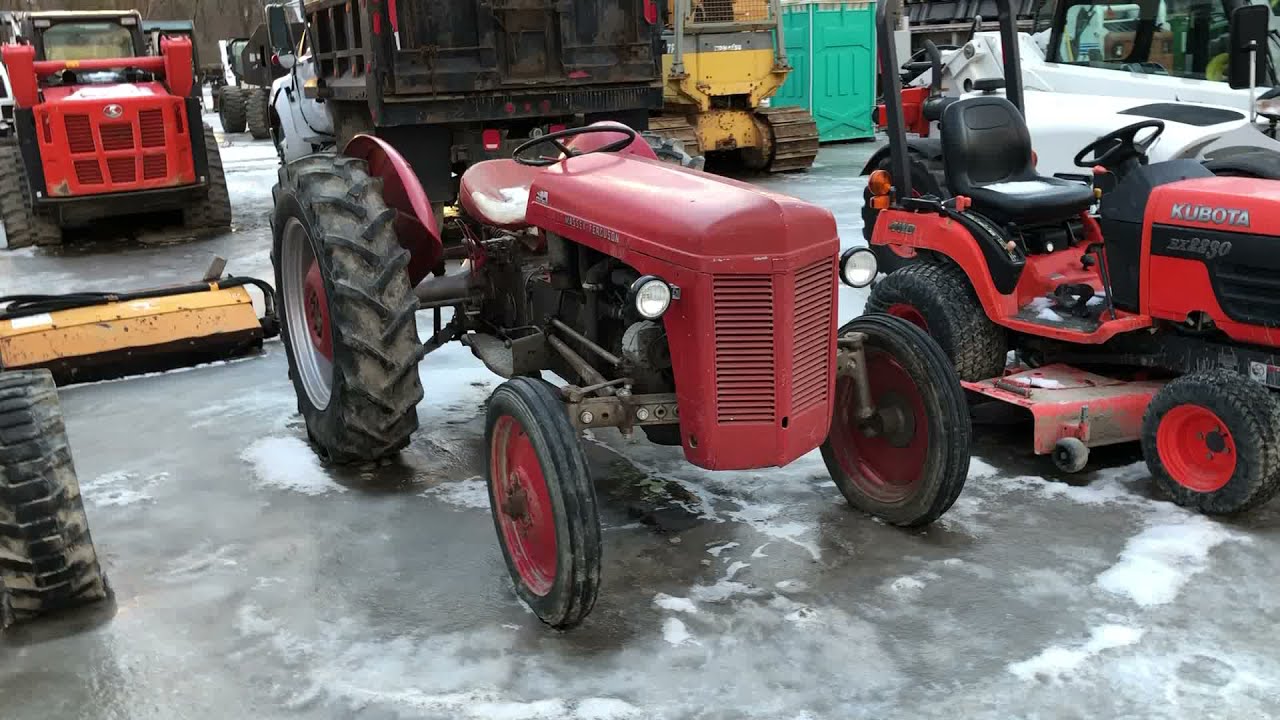 Ferguson TO-30 Utility Tractor Produced 1951-54 - YouTube