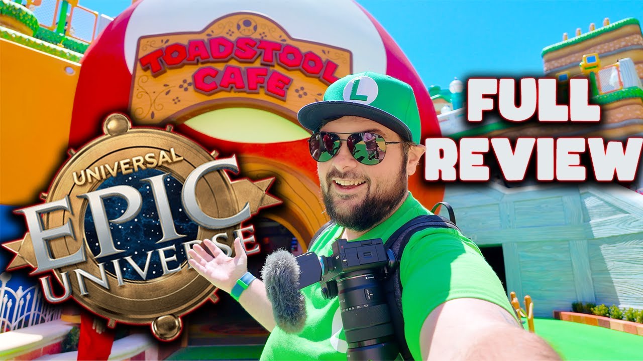 EXPERIENCING Toadstool Cafe In Super Nintendo World At Epic Universe ...