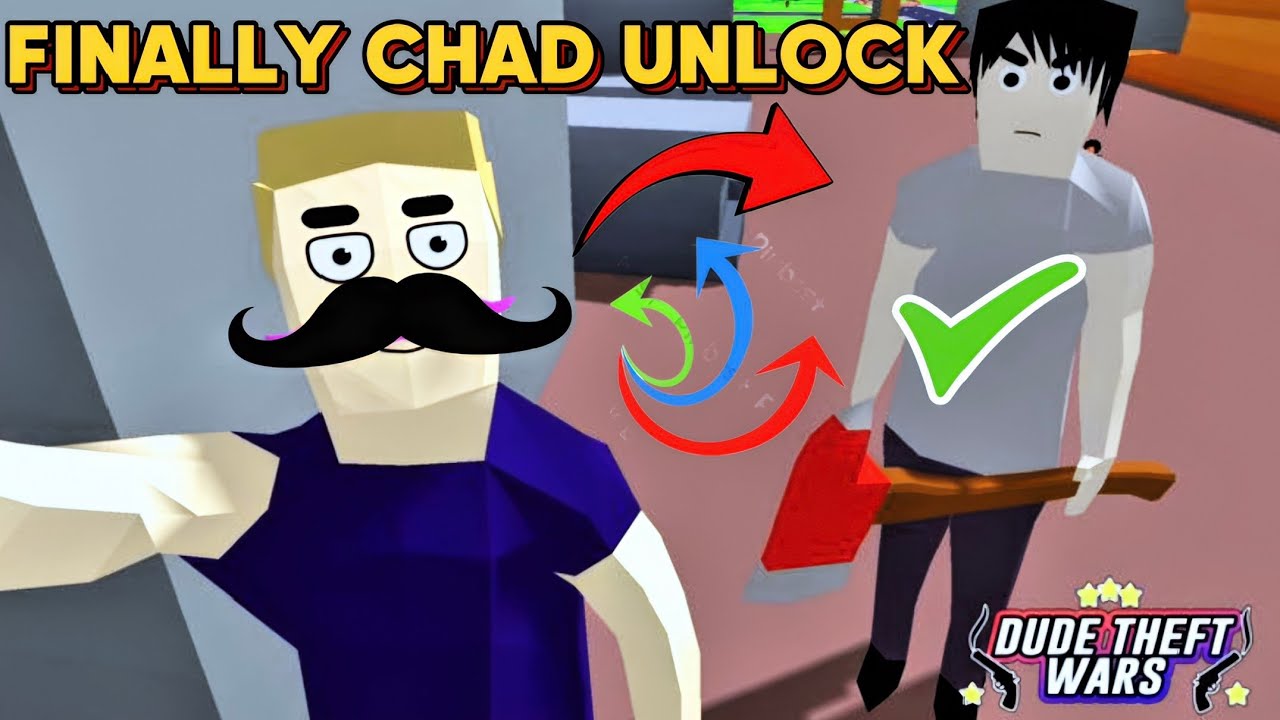 FINALLY CHAD UNLOCK | Dude theft wars😱 - YouTube