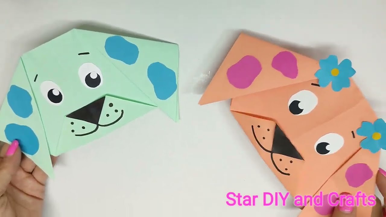 Paper toys / paper crafts / dogs paper - YouTube