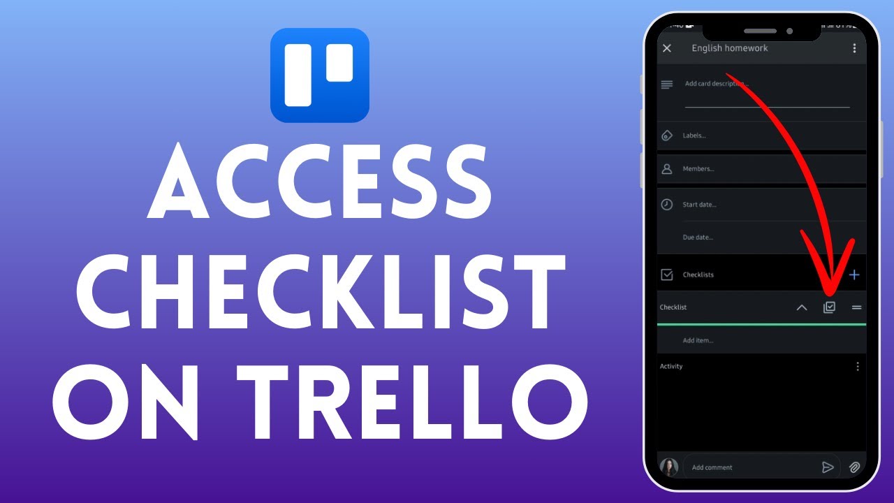 How to Access Checklists in Trello | Organize Tasks Effectively in ...