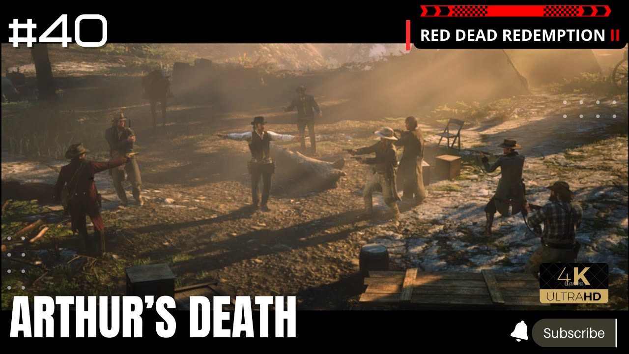 RDR2: ARTHUR'S DEATH | #40 | 47cKrna Gaming - YouTube