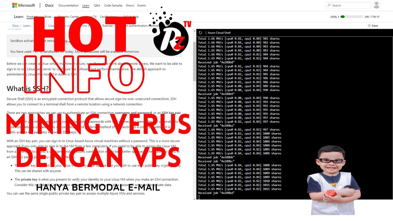 😀 MINING VERUS DENGAN VPS 😀|| BISA GAK KAYAK GINI - YouTube