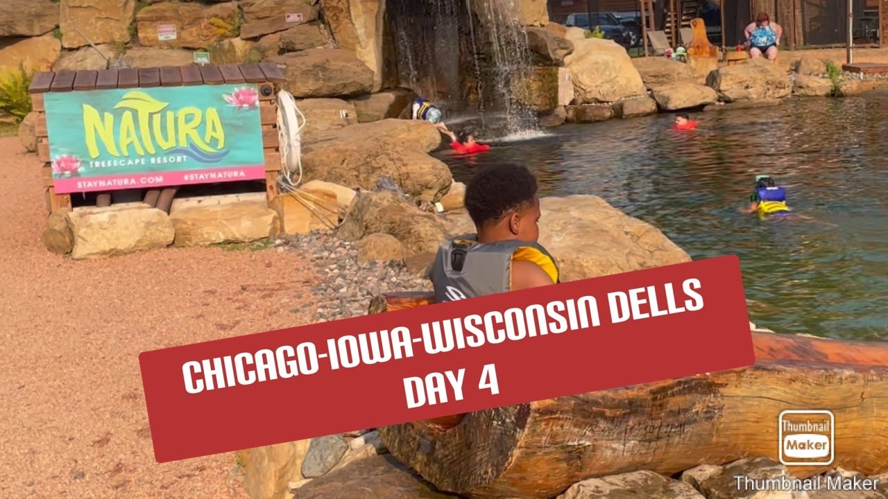 Chicago to Iowa to Wisconsin Dells Day 4 - NATURA TREEHOUSE RESORT ...