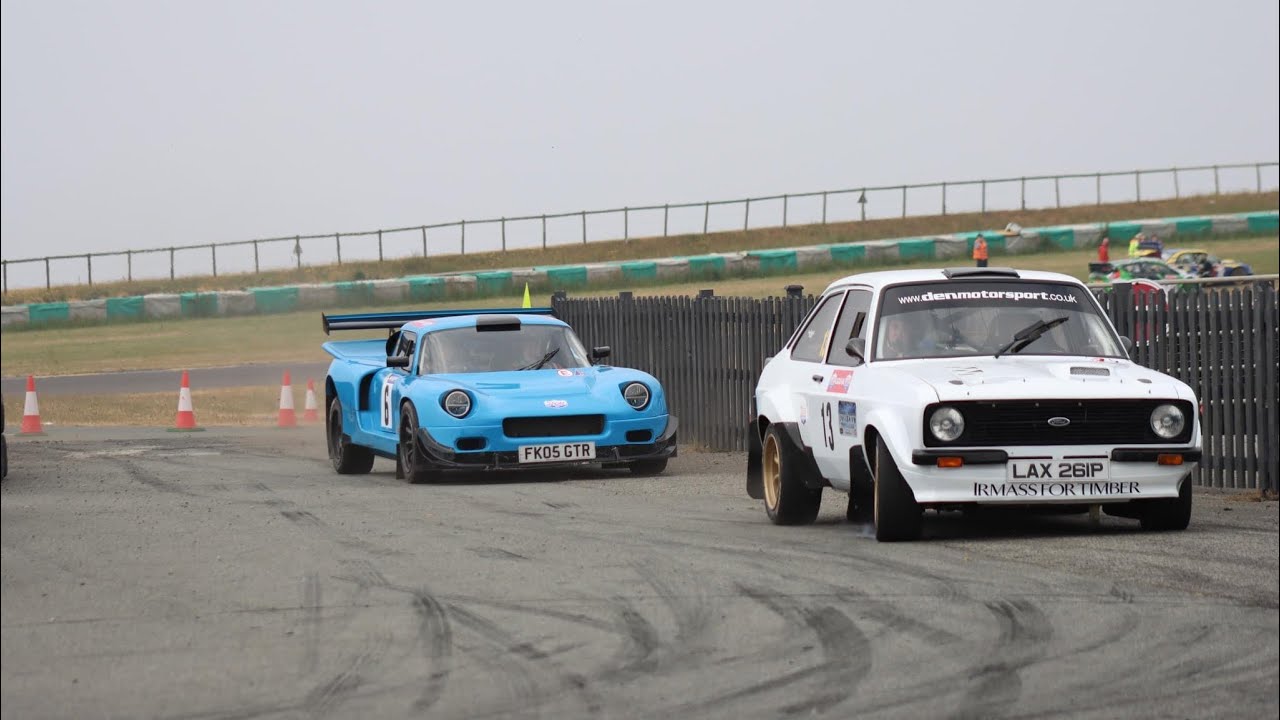 Stage 2 Lucas Oil Menai Stages Rally 2023 Anglesey Circuit Wales - YouTube