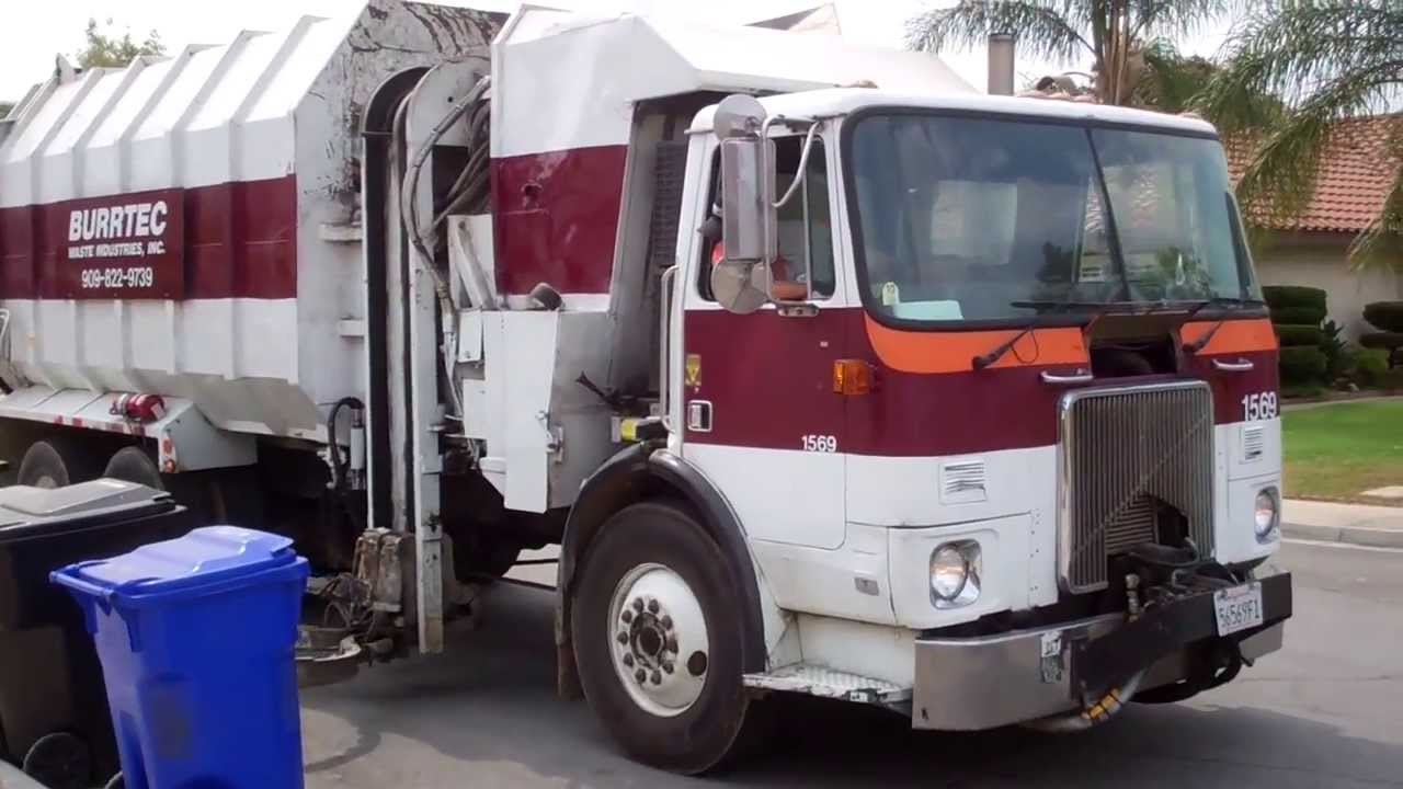 Burrtec Waste Industries - WHITEGMC Xpeditor Amrep ''Rail Arm'' on ...