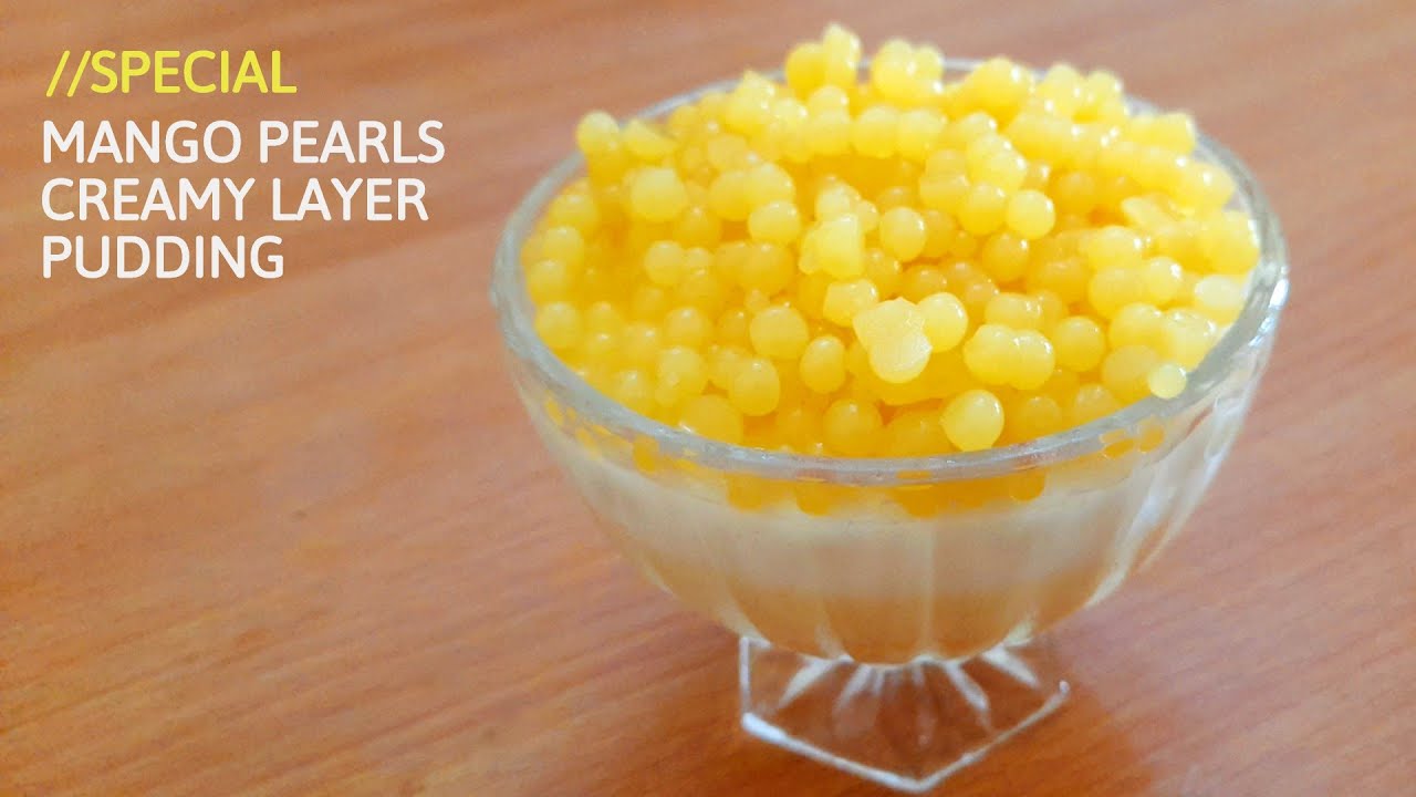Mango Pearl pudding . ഒരു വെറൈറ്റി മാംഗോ പുഡ്ഡിംഗ് Mango pudding ...