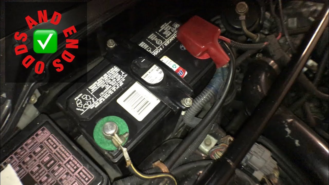 Odds and Ends: Integra battery Inspection (Basic Maintenance) - YouTube