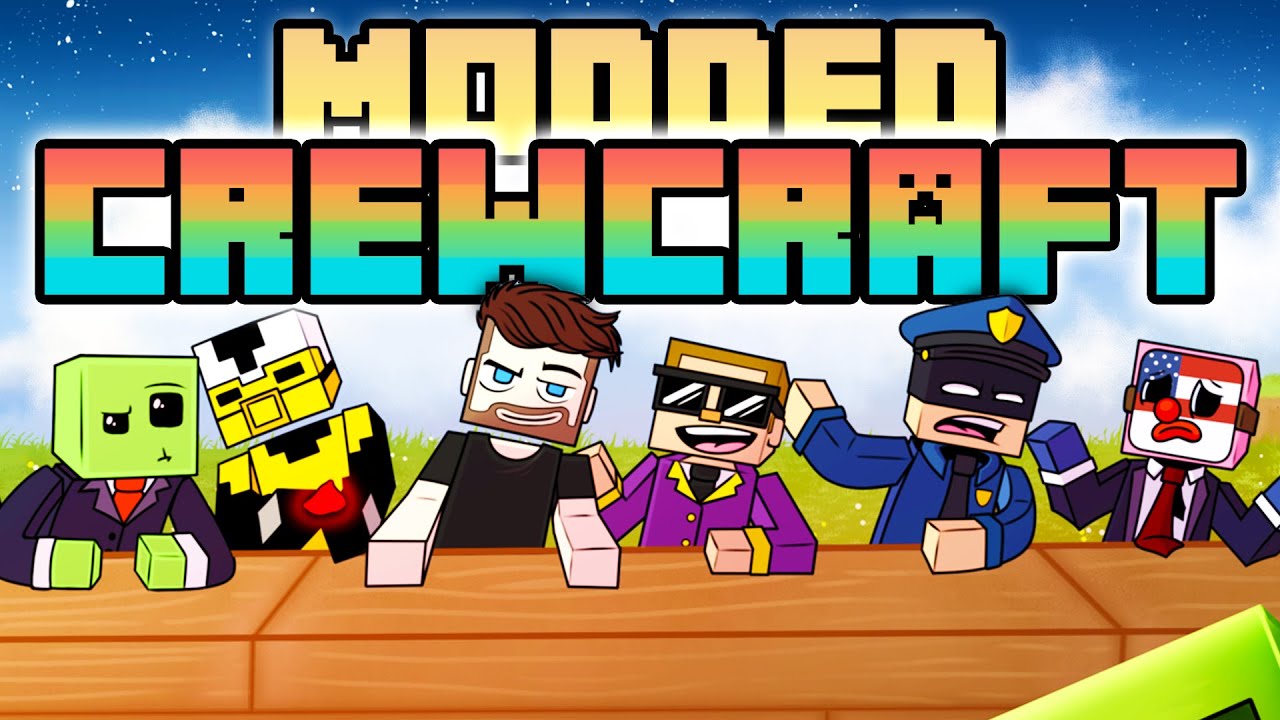 MODDED CREWCRAFT Season 2 Episode 1! (Minecraft Gameplay) - YouTube