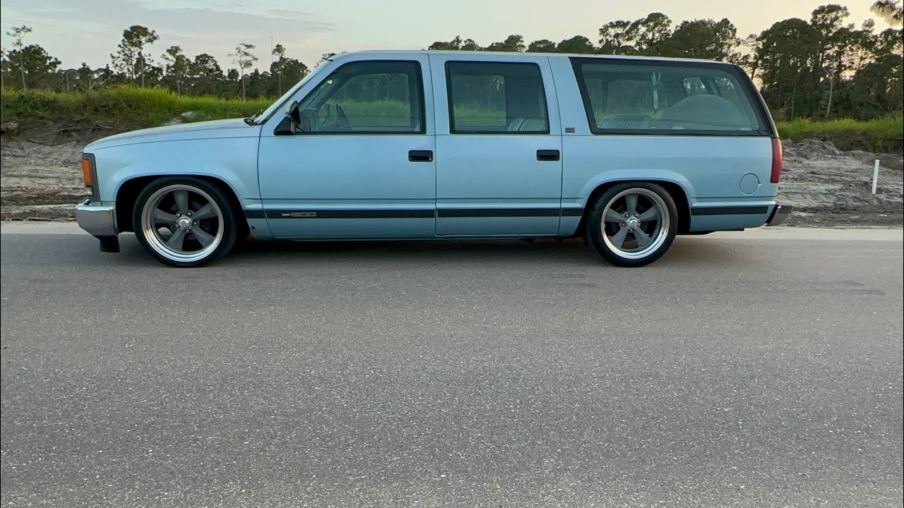 Obs got closer to the earth #truckin#loweredtrucklife#obschevy#suburban ...