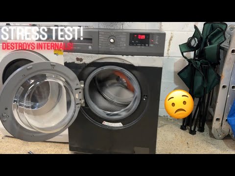 Beko WTB1061R2A - STRESS TEST WITH 2.5KG WEIGHT! (DESTROYS INTERNALS!)
