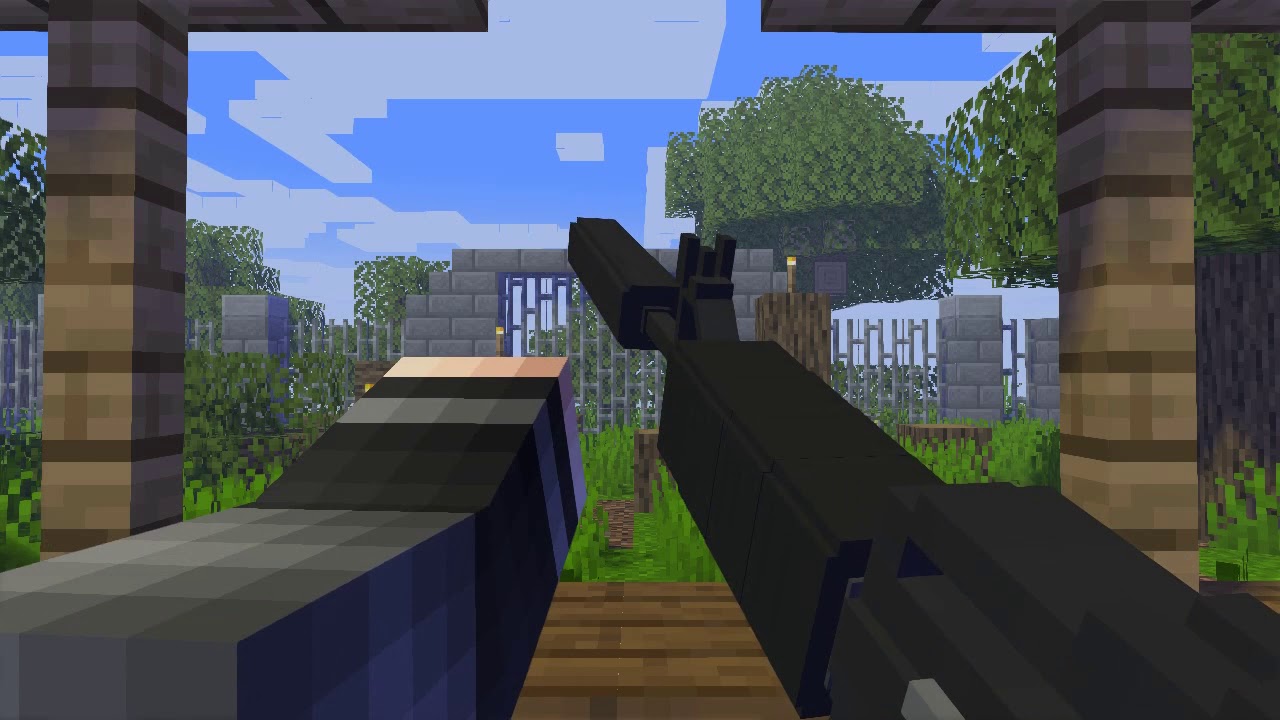 Minecraft animation M4a1 s - YouTube