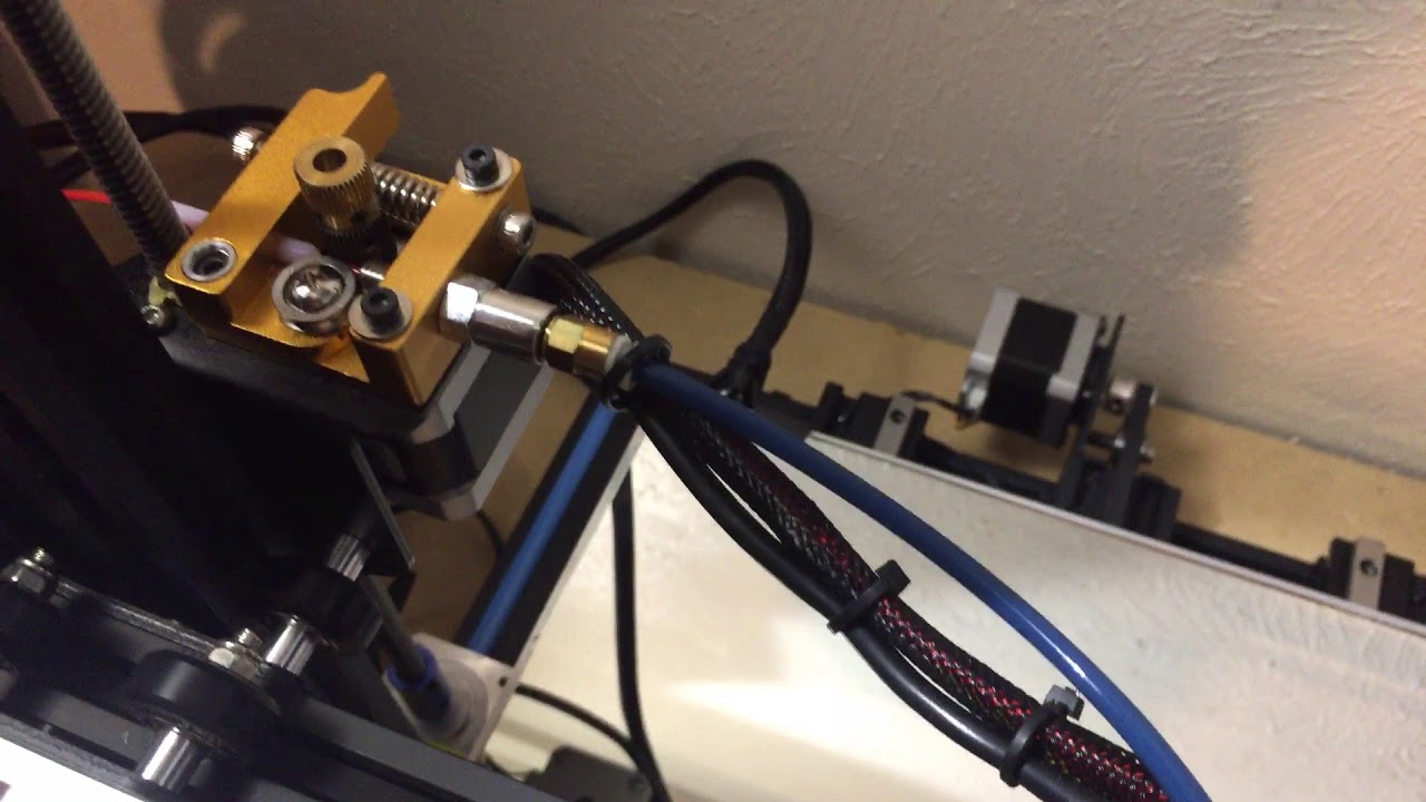Creality CR-10 Printer Y and Z axis mods - YouTube
