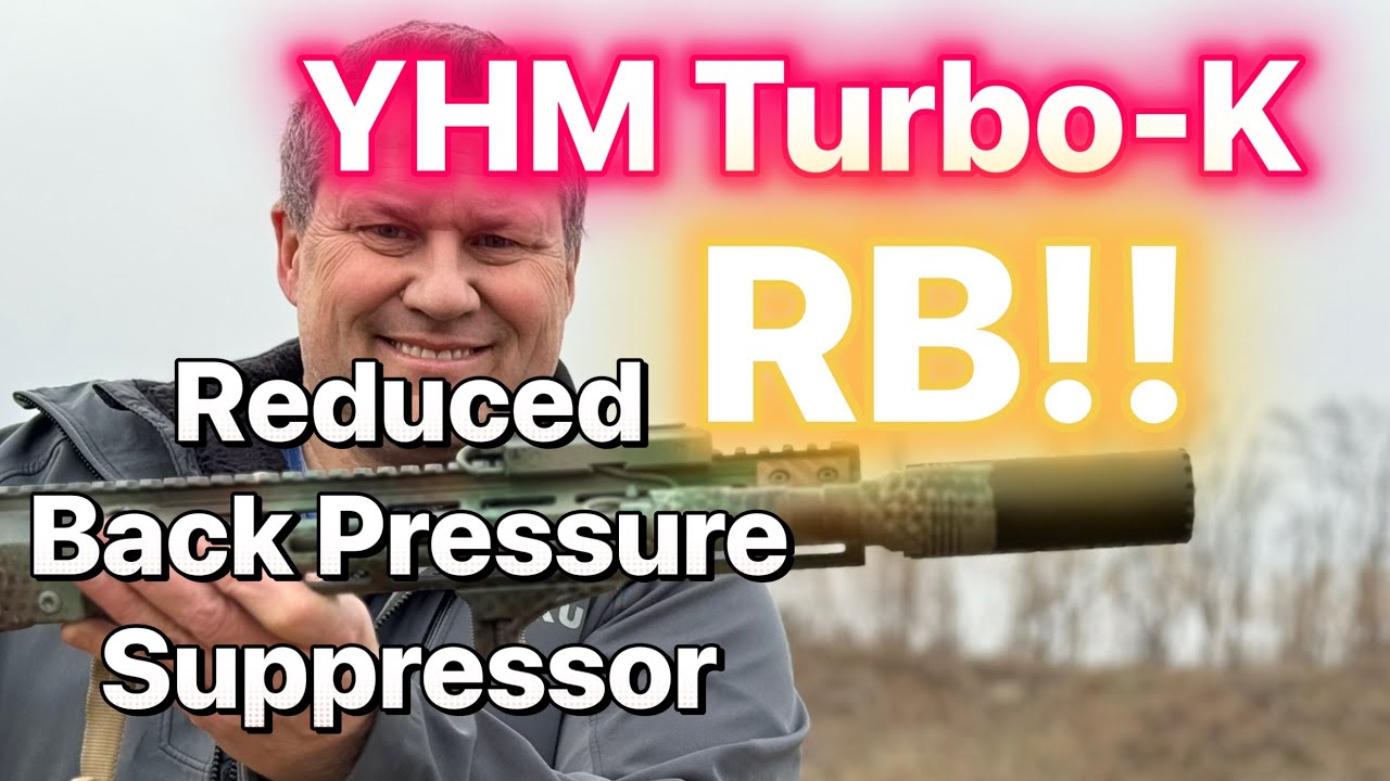 YHM’s New Reduced Back Pressure Suppressor- Turbo K-RB, does it work ...