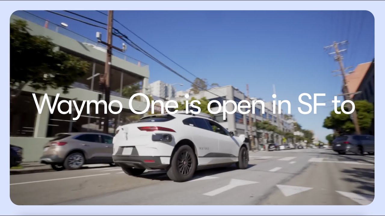 Waymo One: Now open to everyone in San Francisco - YouTube