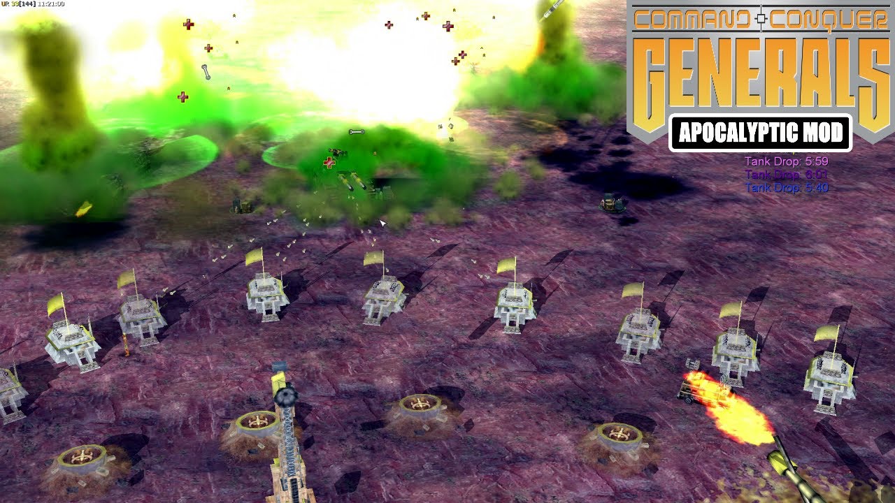 NEW GLA BOSS MEGA DEFENSE - C&C Generals Zero Hour APOCALYPTIC MOD 2.2 ...