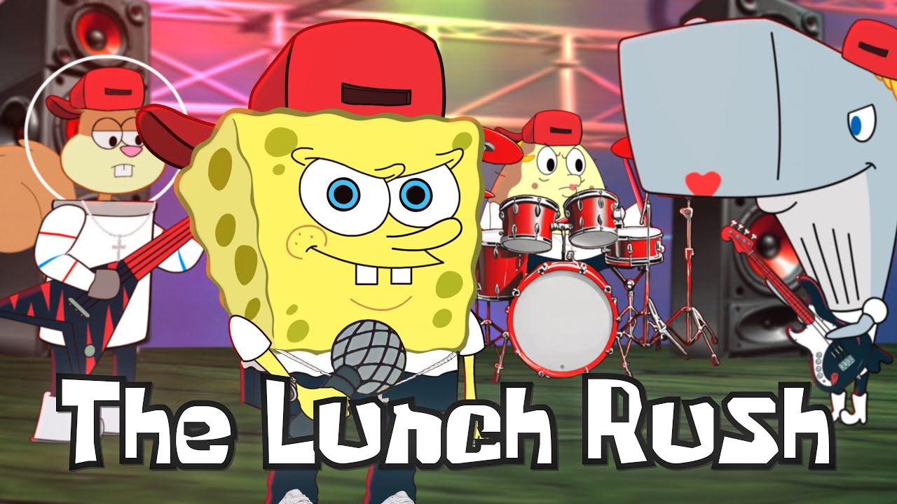 THE LUNCH RUSH (SpongeBob Music Video) - YouTube Music