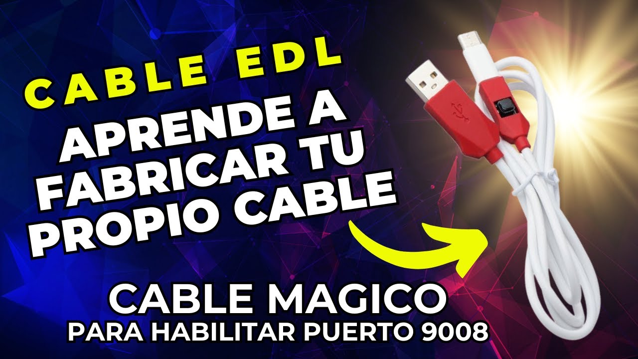 Como Hacer cable EDL para Flashear Samsung Qualcomm como el Samsung A23 ...