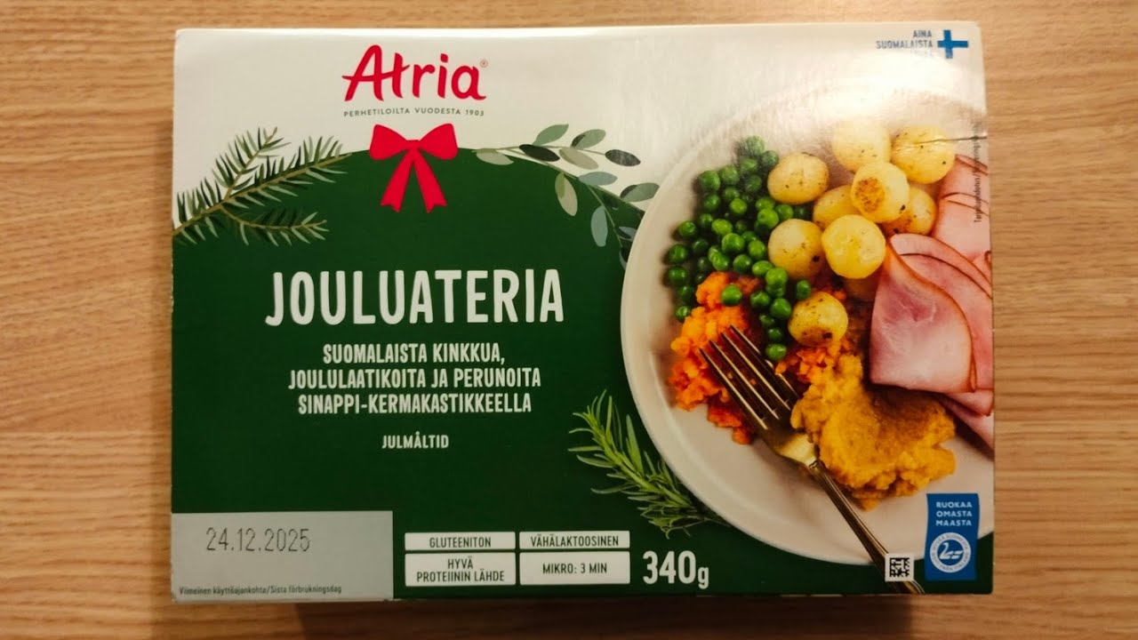 TESTI: Jouluateria, Atria Oyj - YouTube