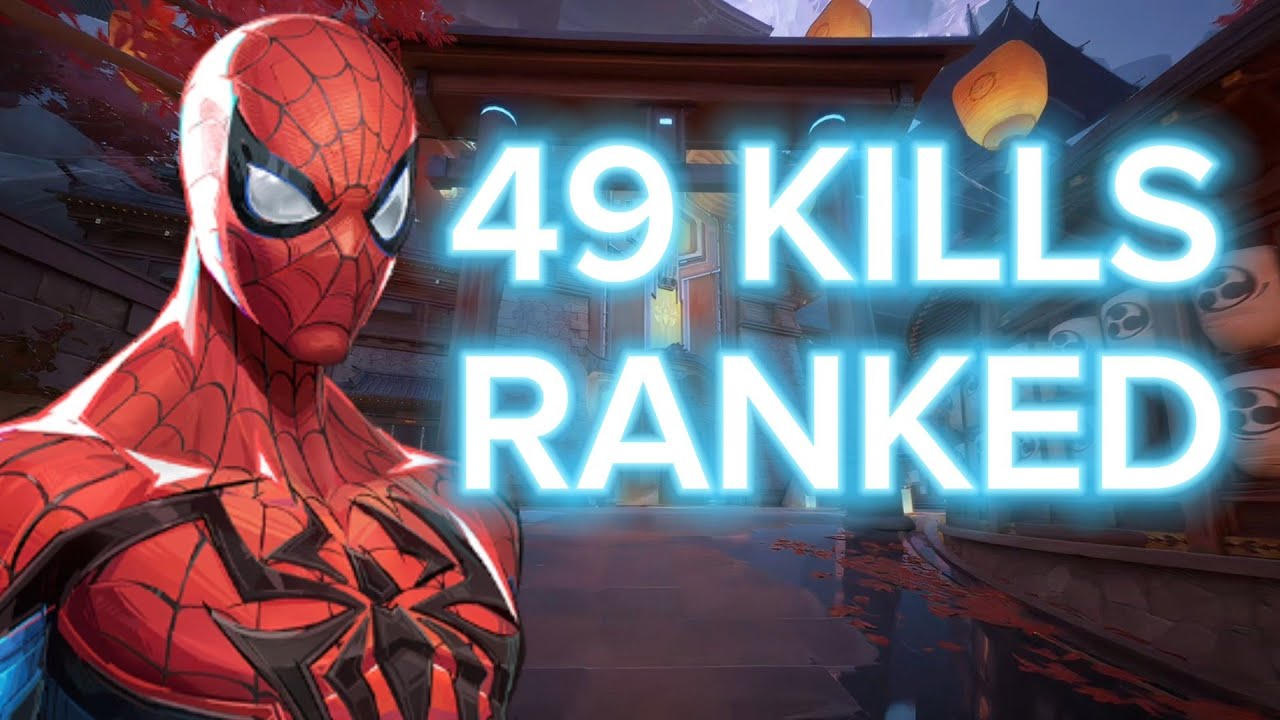 49 kills With Spider-Man In Ranked(Marvel Rivals) - YouTube