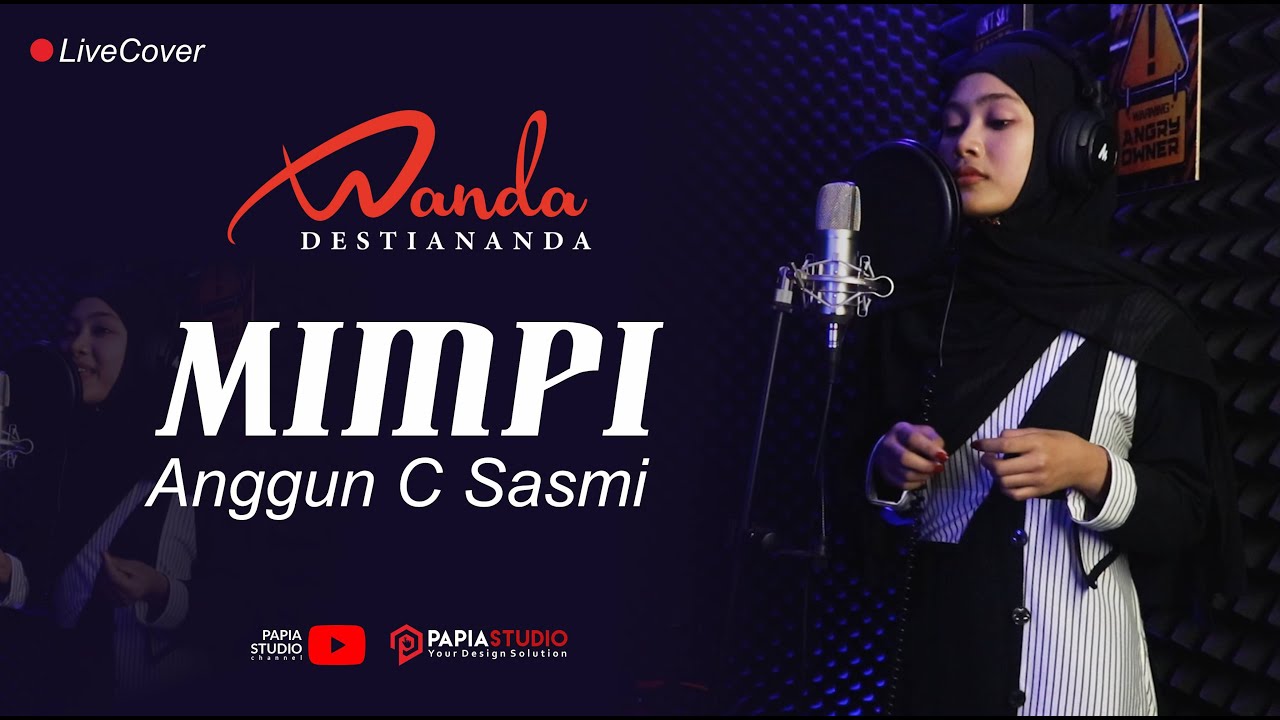 Mimpi - Anggun C Sasmi (LIVE COVER WANDA DESTIANANDA) | Lyrics Video ...