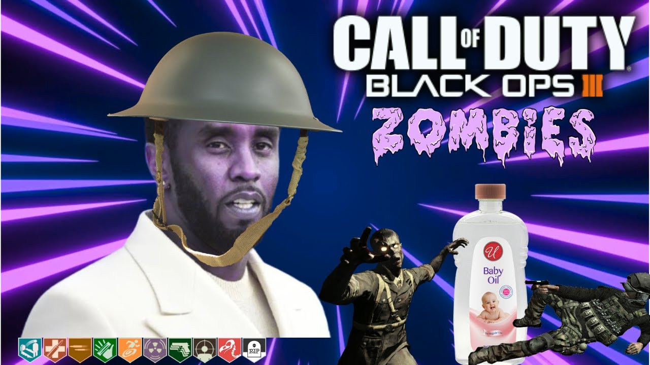 The Wildest Zombie Party in BO3 History – Diddy’s Map! - YouTube