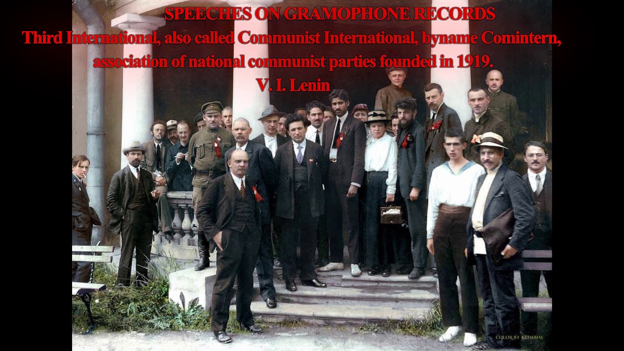 Third International V. I. Lenin 1919 - YouTube