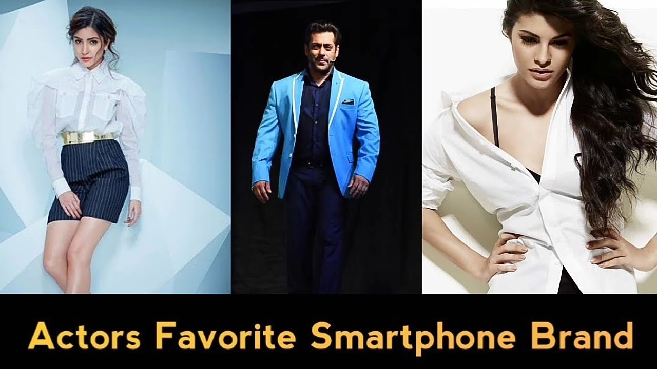 Actors Favorite Smartphone Brand | Actors Favorite Phone - YouTube